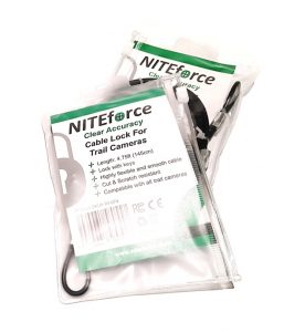 Trail Camera Locking Cable 145cm | NITEforce - NITEforce Webshop